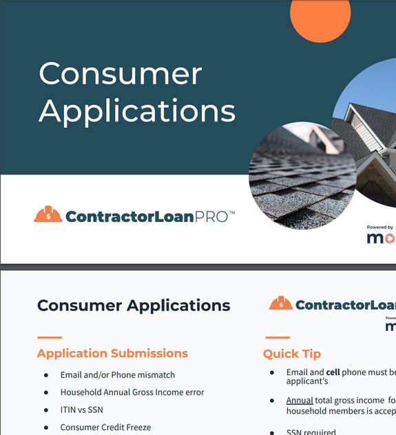 ContractorLoan PRO™ | Financing Solutions for Contractors